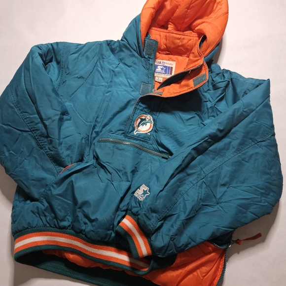 STARTER | Jackets & Coats | Starter 9s Youth Dolphins Anorak | Poshmark